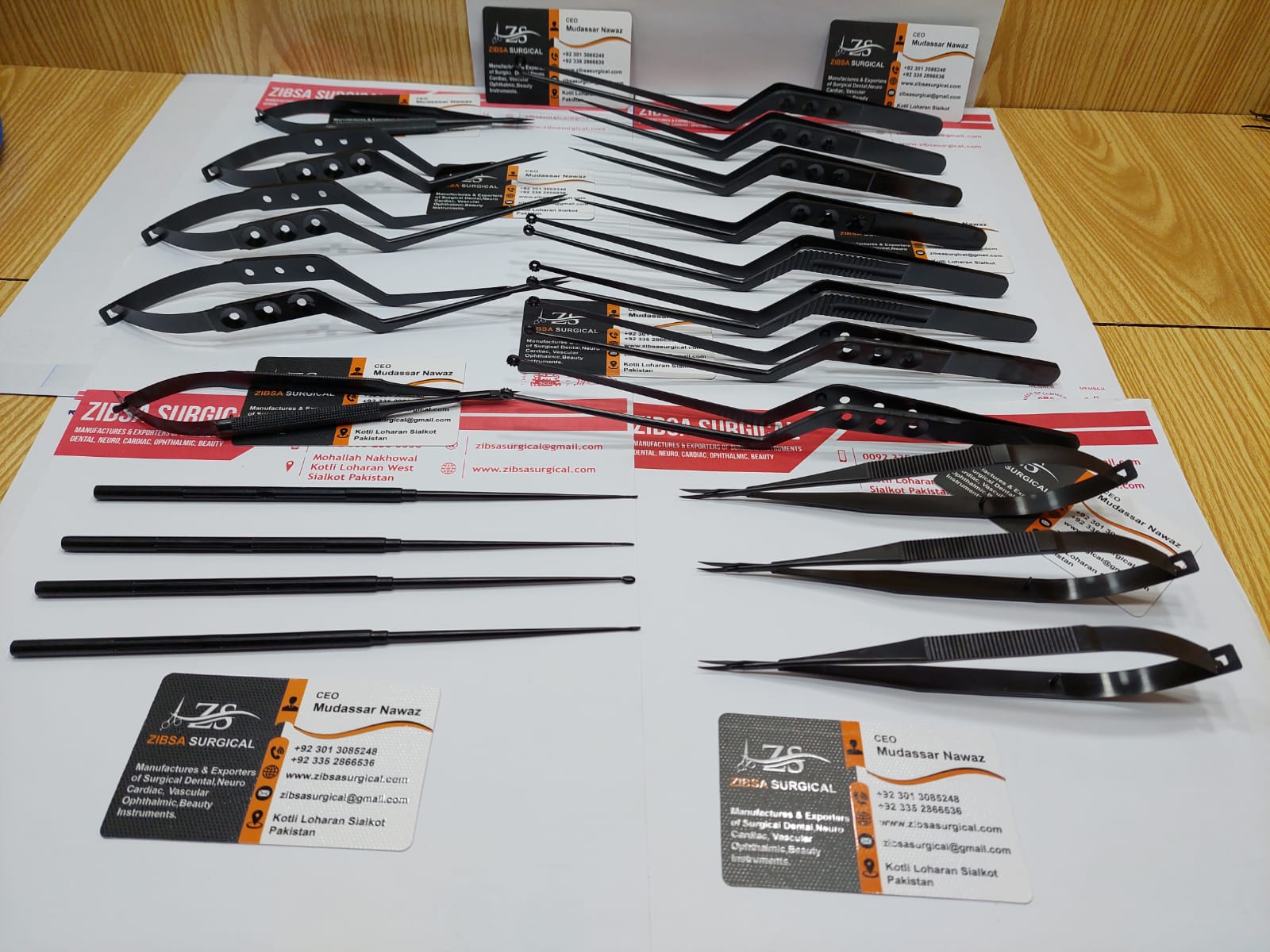 Micro Neuro Surgery Instruments Set – Zibsa Surgical