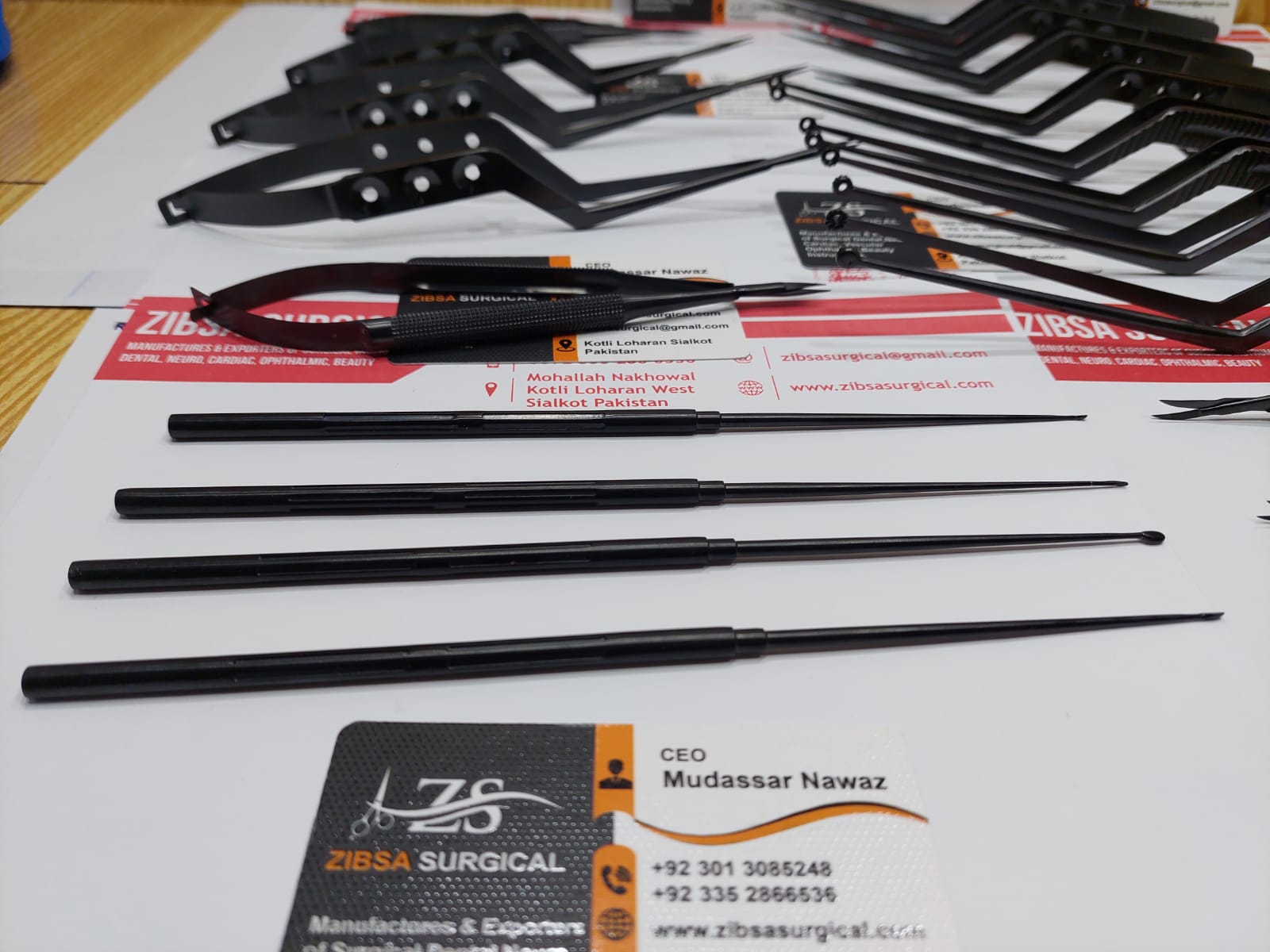 Micro neuro surgery instruments set 20pcs. Price $2,000 US – Zibsa Surgical